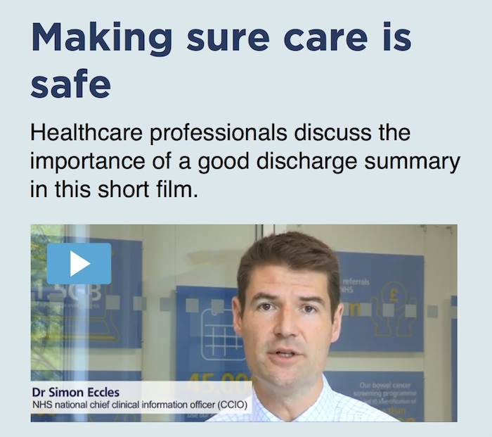 eDischarge summary 2.1 - PRSB