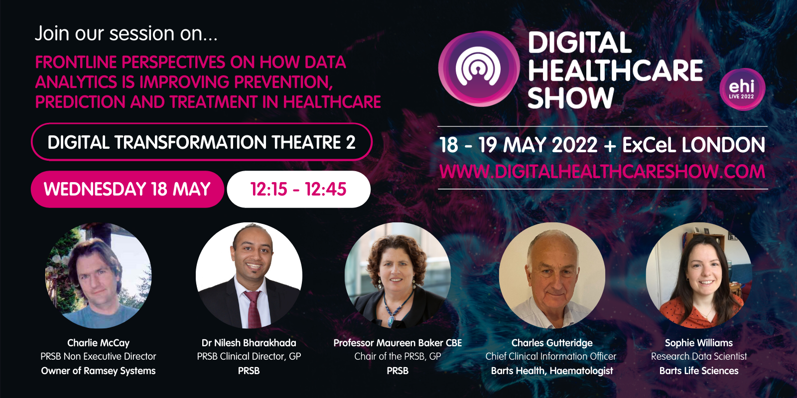 PRSB to speak at two events during the Digital Healthcare Show this May ...