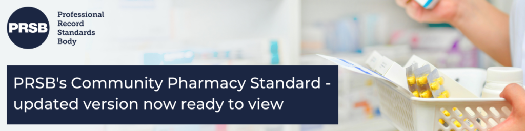 PRSB publishes the updated version of the Community Pharmacy Standard - PRSB